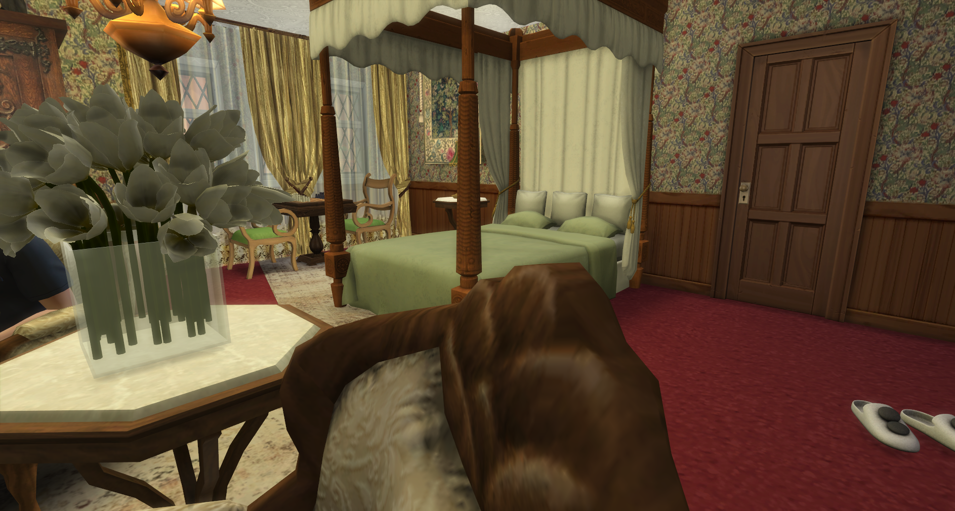 The Sims Powder Room: The Cronhardt