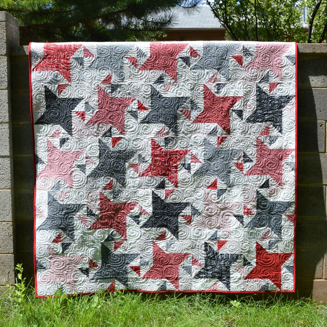 Happy Quilting: Fat Quarter Flowers - A New Finish and Shortcut Quilt!!!