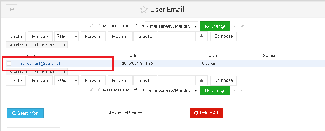 catatan sekolah: Konfigurasi Mail Server di Webmin