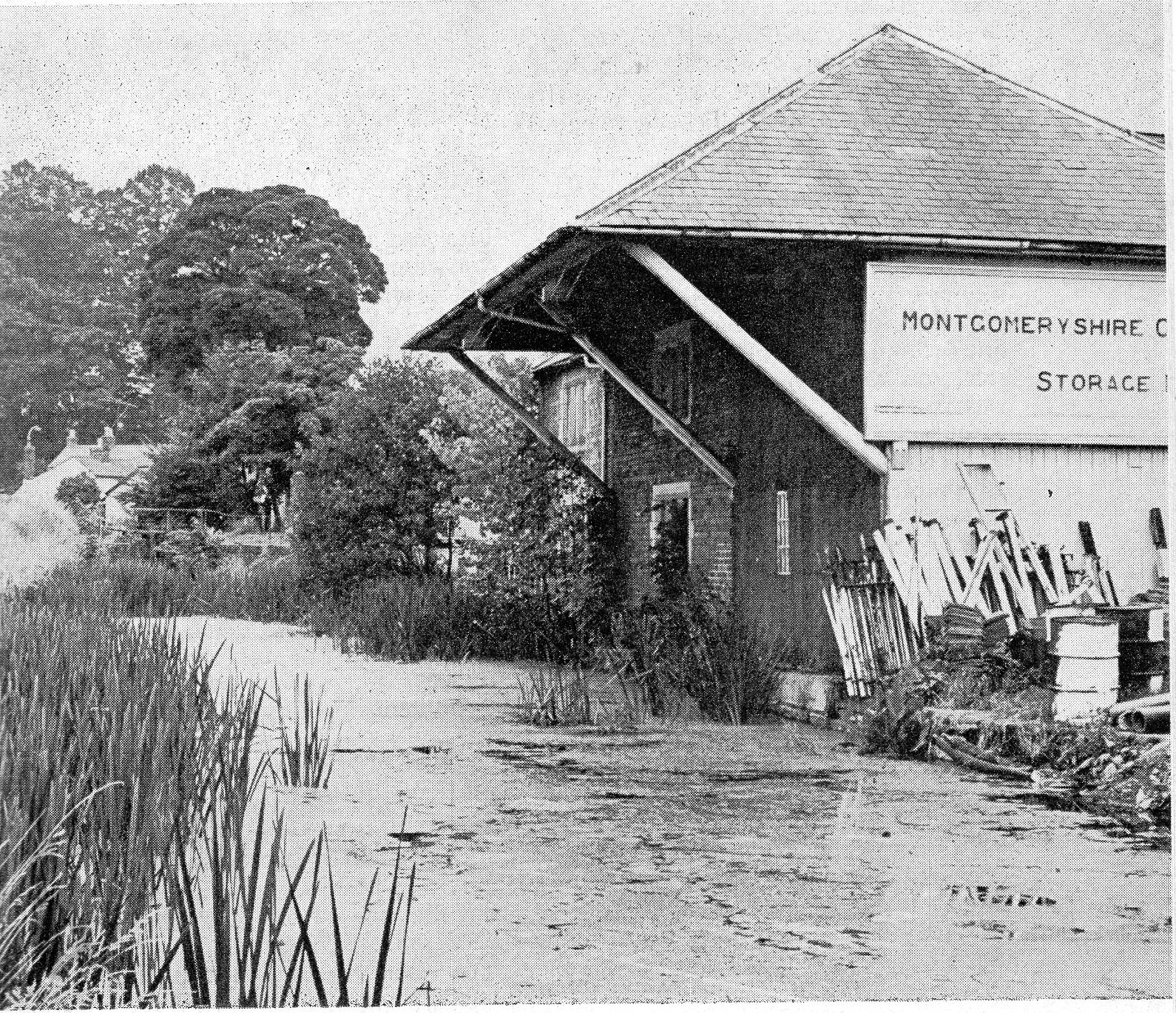 Liberal England: The Montgomery Canal at Welshpool, 1973