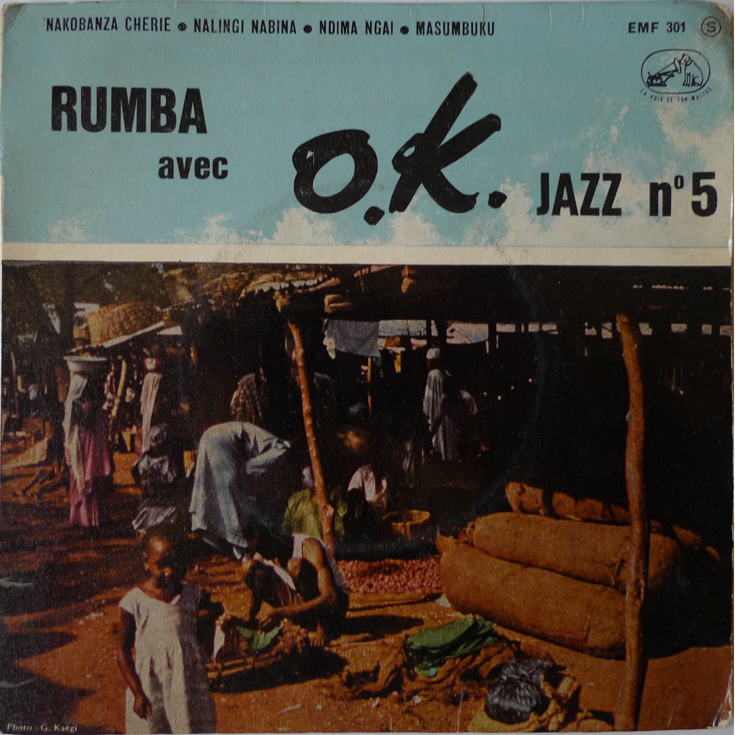 les disques africains: O.K. Jazz "Rumba avec O.K. Jazz n°5" (Présence ...