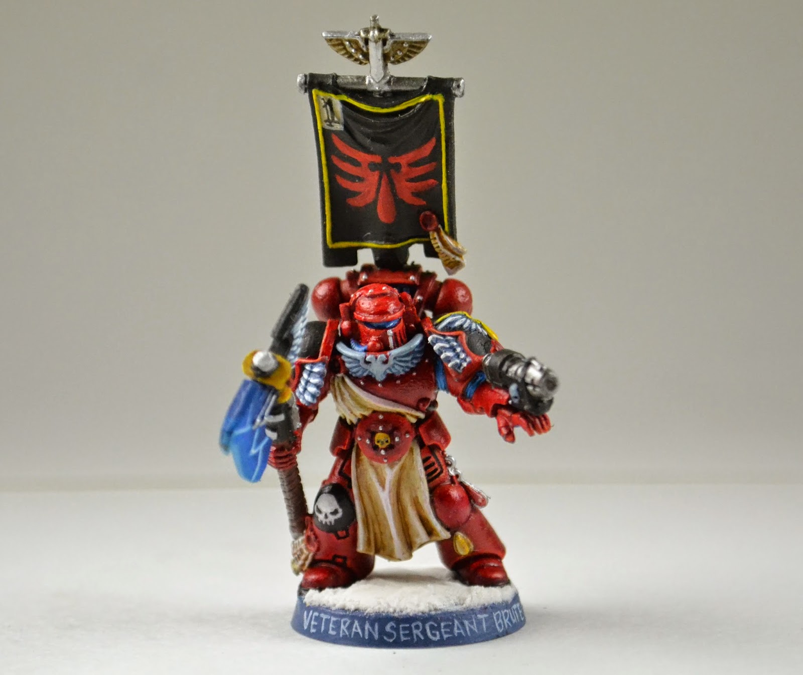 Tip of The Spear - Blood Angels Veteran Kitbash - Spikey Bits