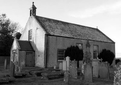 Tour Scotland: Old Photograph Kirkon of Alvah Church Scotland