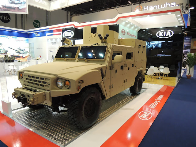 ROK Defense: Armored Kia KM450 light utility vehicle