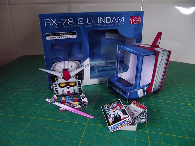 Greenelf's Paper Toys: Gundam Boxzet