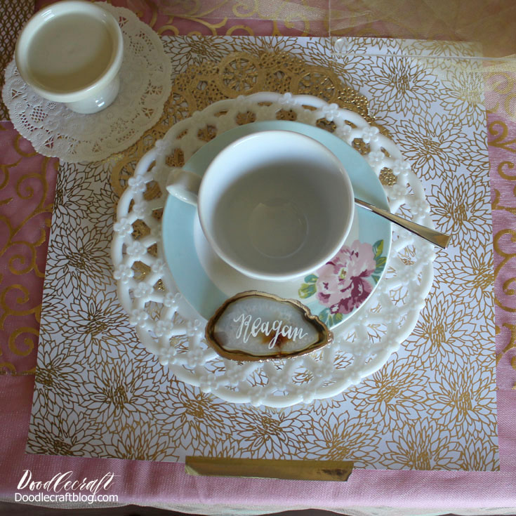 Blush and Gold Tea Party