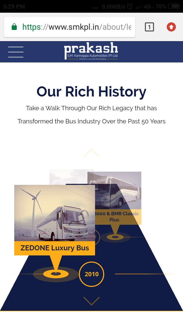 Prakash Bus Body models