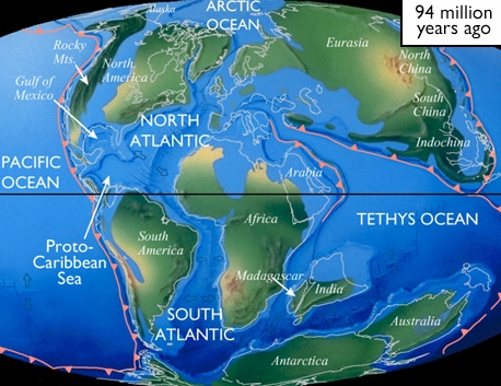 EL ÚLTIMO CONDILL. : 0698- TETHYS, EL MAR DE LOS DINOSAURIOS.