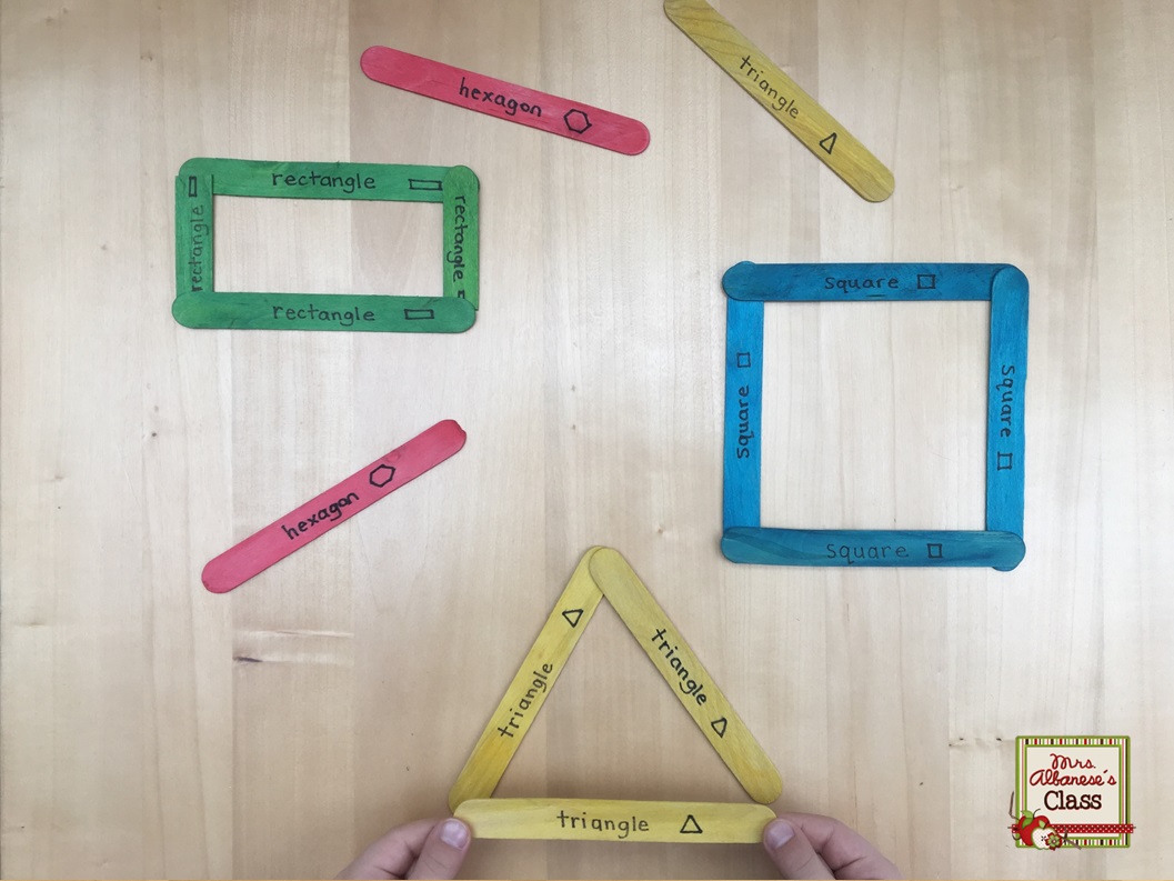 Mrs. Albanese's Kindergarten Class: 2-D Shapes in Kindergarten