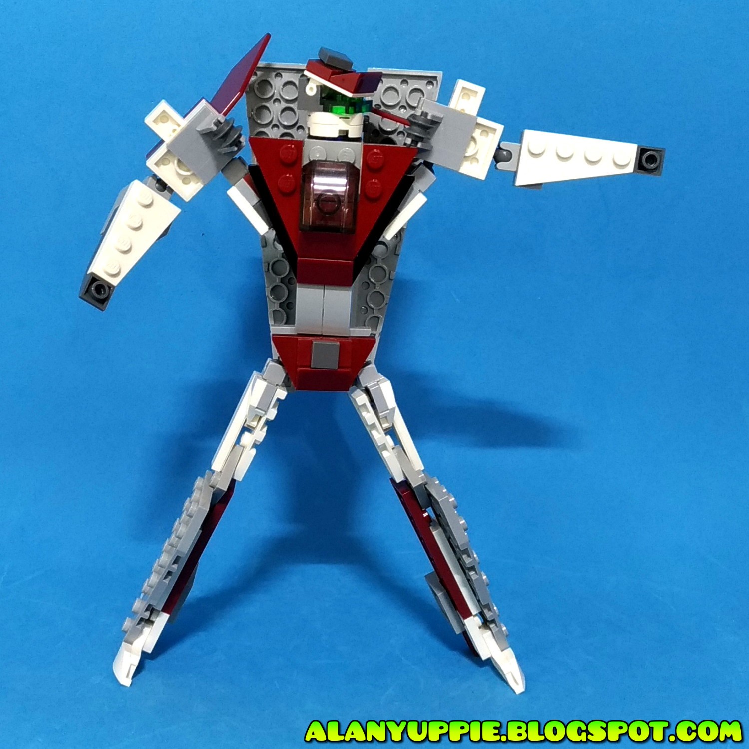 Alanyuppie's LEGO Transformers: Video Tutorial: Transformer Space jet ...