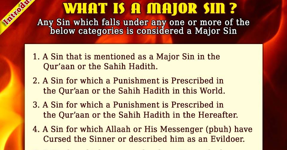 70 Major Sins | Kabira Gunah