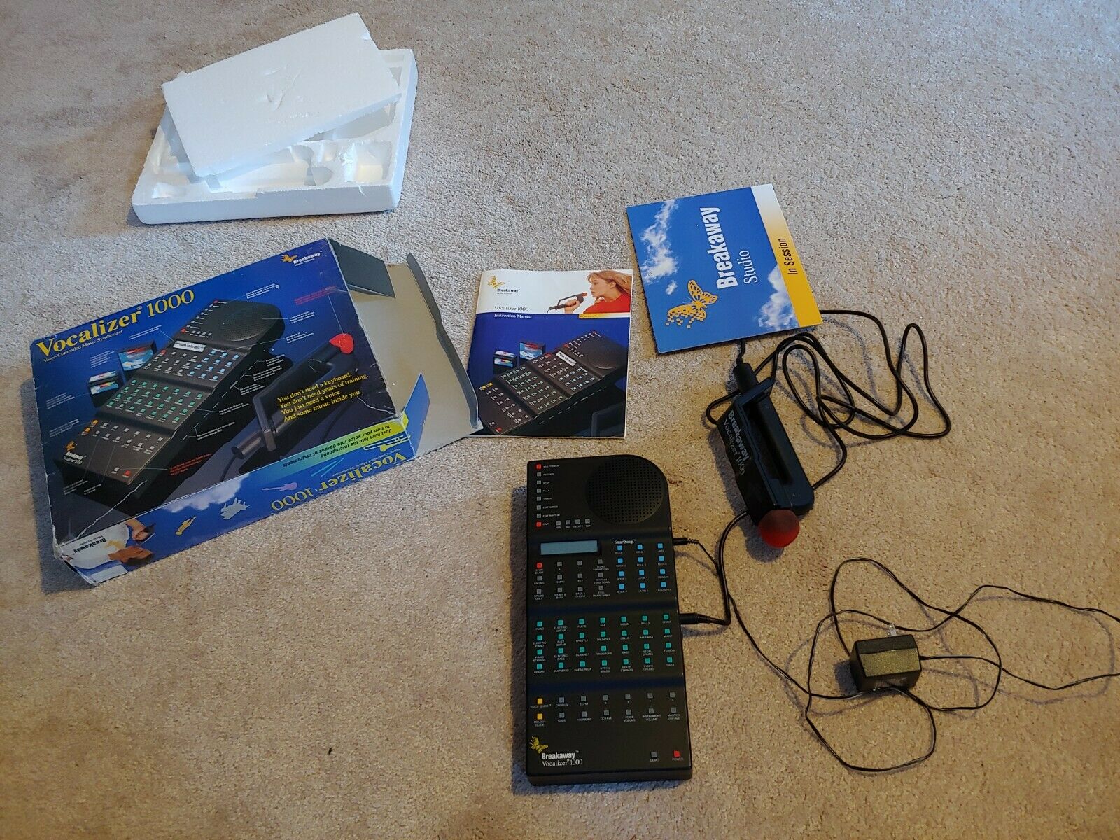 MATRIXSYNTH: Breakaway Vocalizer 1000 Voice-Controlled Personal Music ...