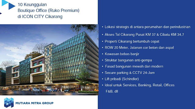 KAWASAN SUPERBLOK ICON CITY CIKARANG