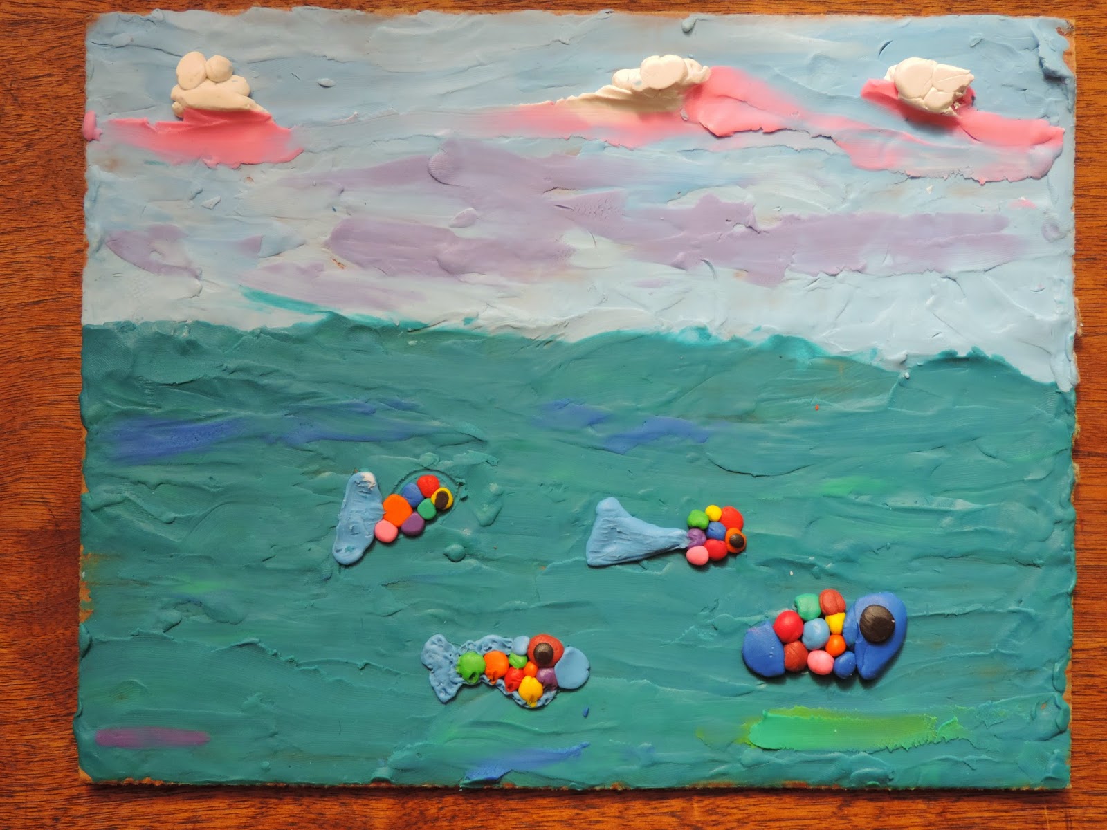 Olivet School: Plasticine Art