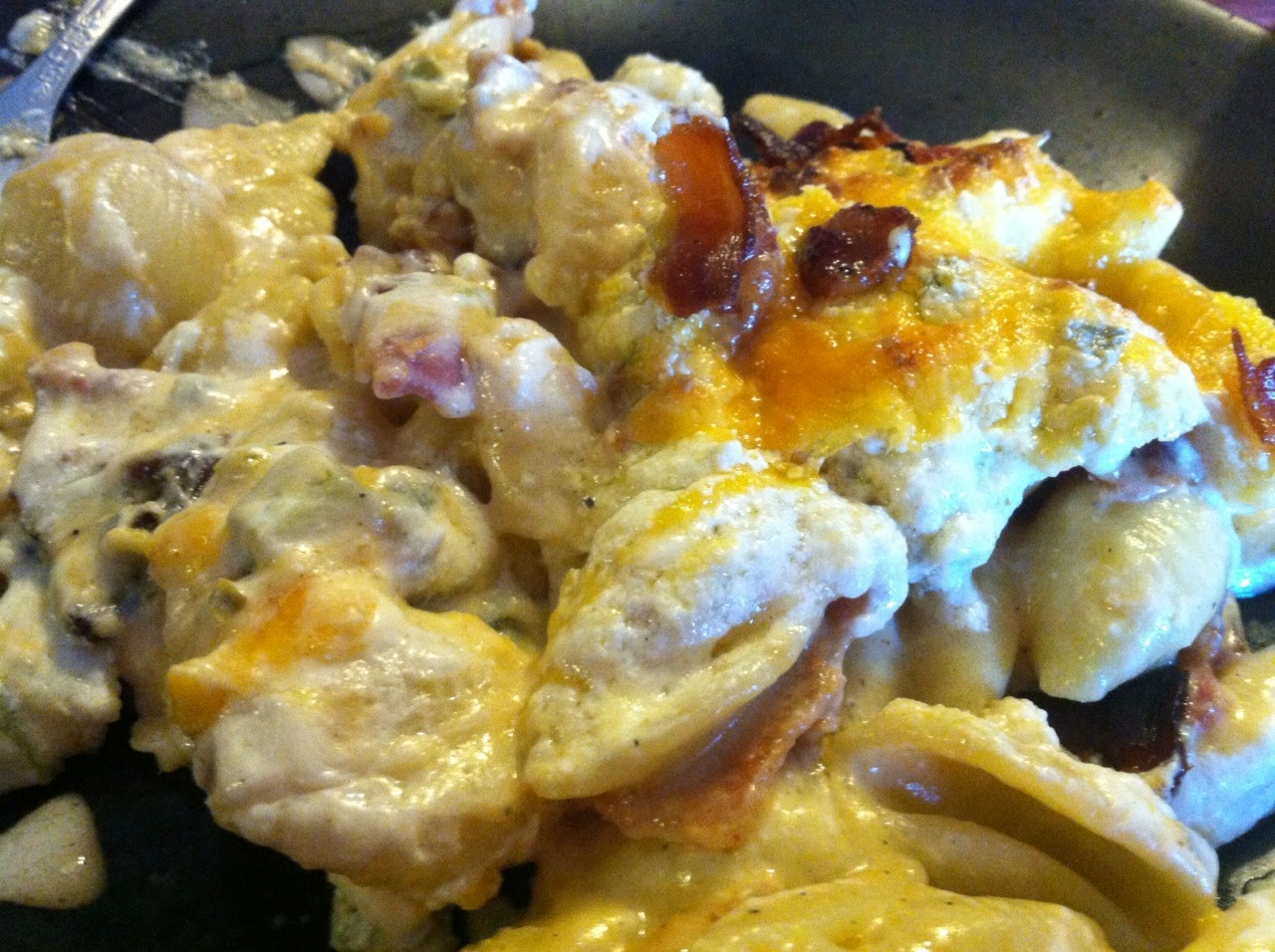 The Unabashed Kitchen Wench: Pepper Popper Mac & Cheese