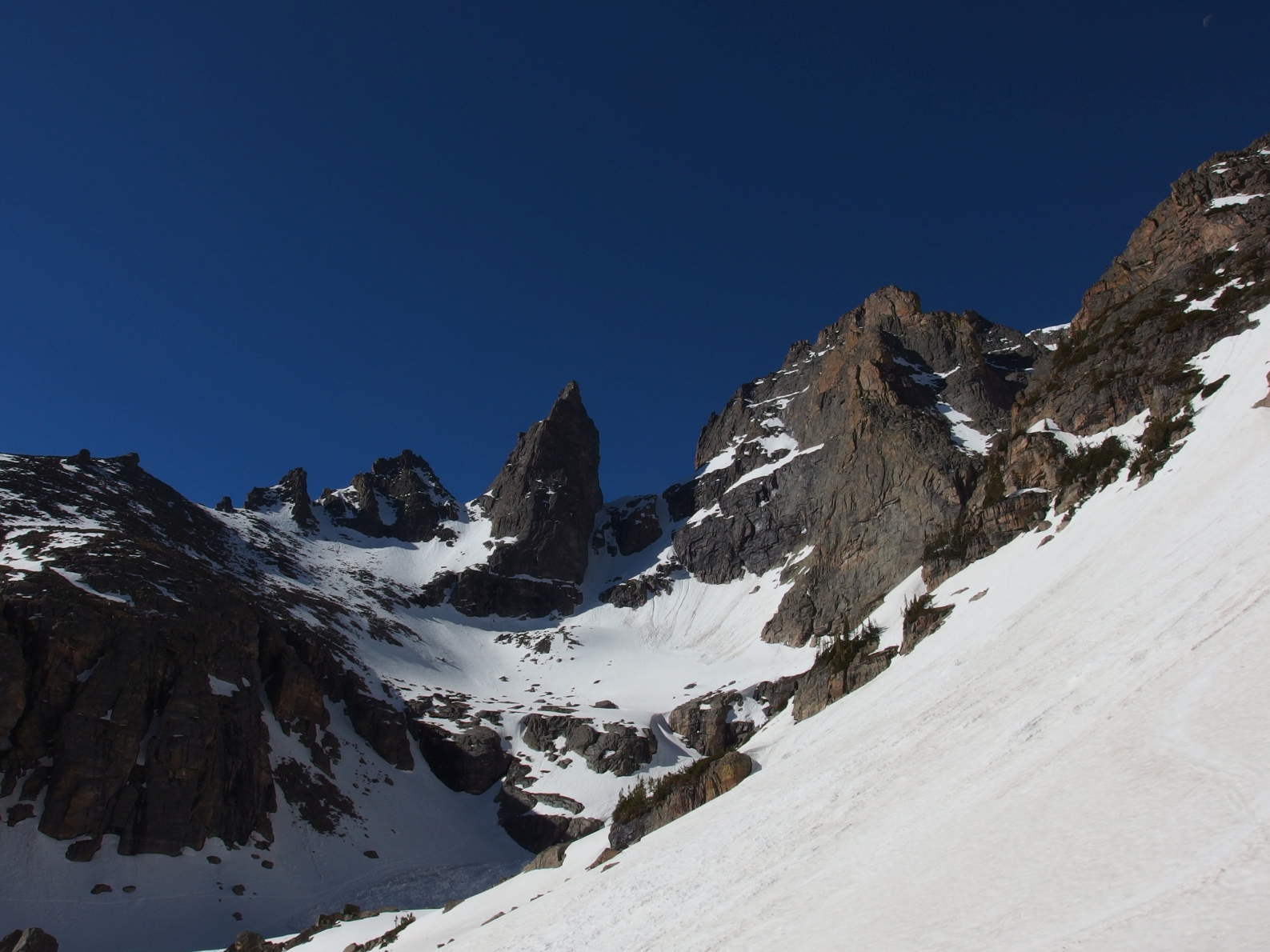 Hiking Rocky Mountain National Park: Powell Peak via Andrews Glacier.