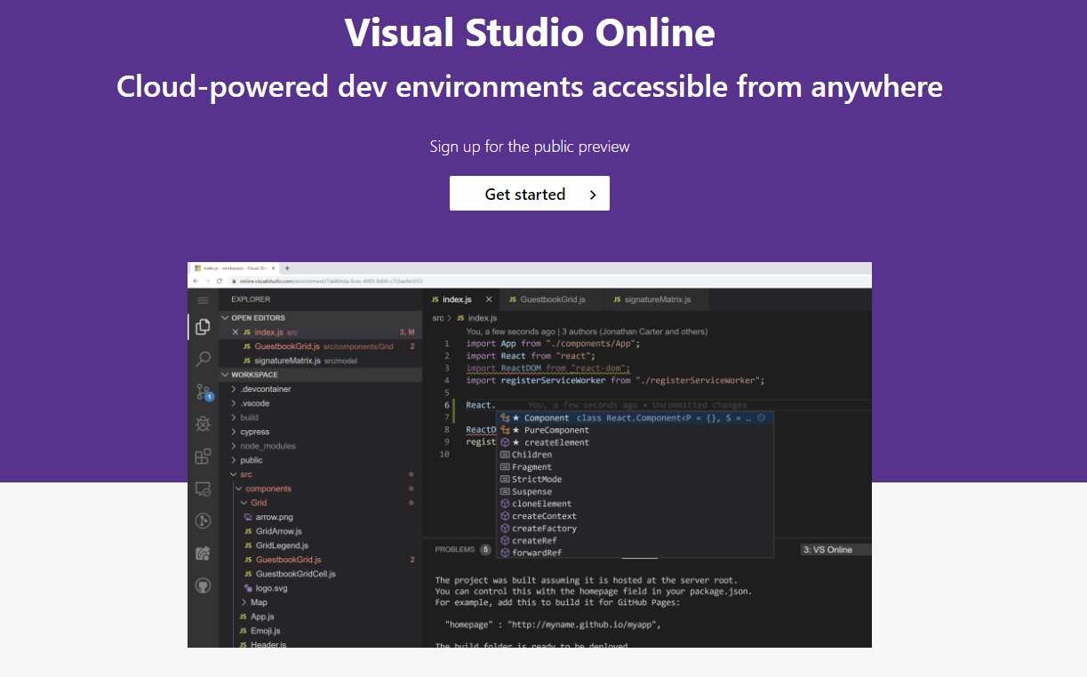 Visual Studio Online já disponível | Aberto até de Madrugada