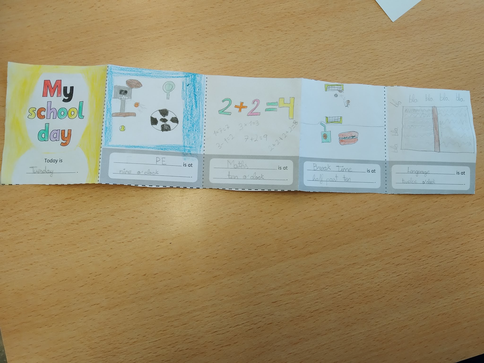 THE ENGLISH CLASS BLOG.: MY SCHOOL DAY PROJECT