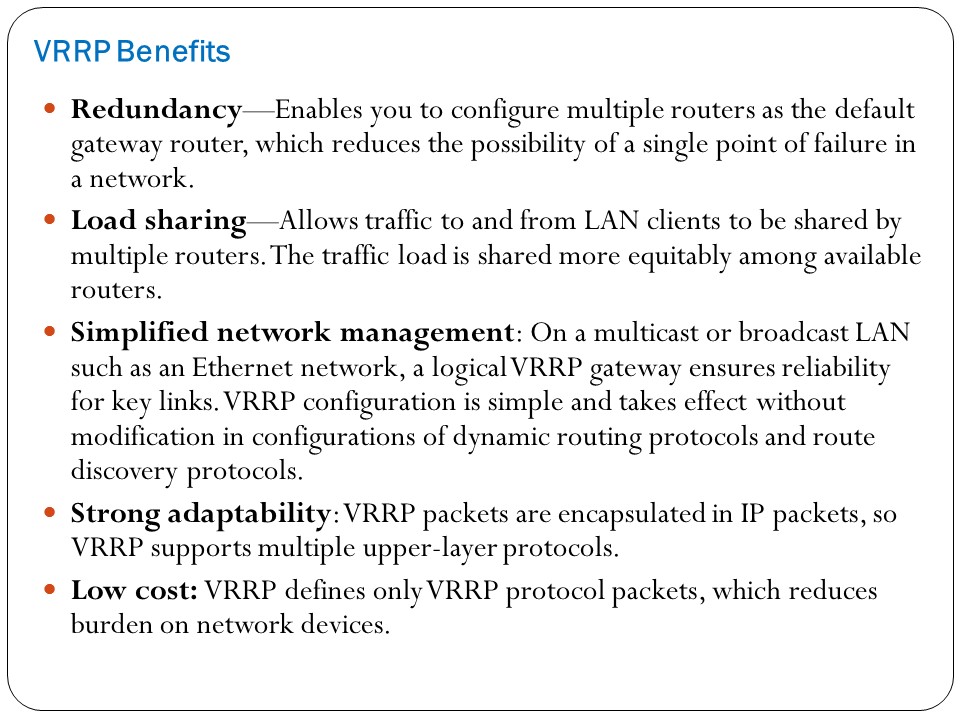 Networking And Scripting : VRRP-Explanation with Example