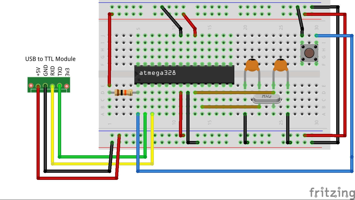 DIYTechStudio: How to upload a sketch to Atmega328p using USB to TTL ...