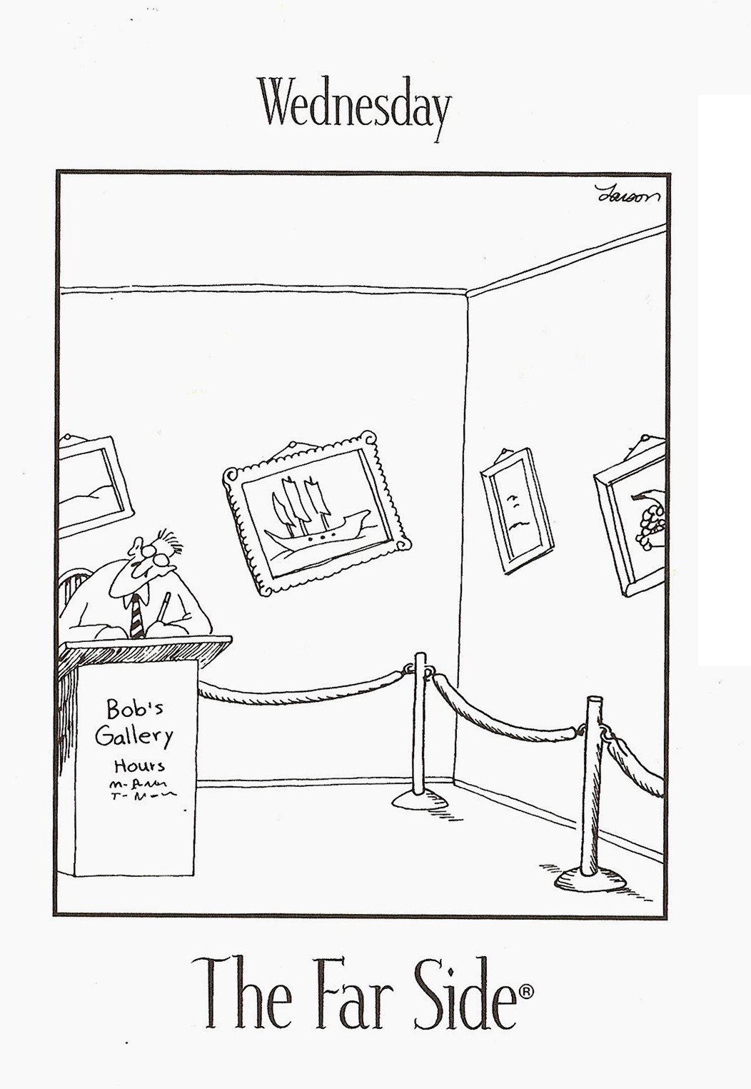 twodressesstudio: A thousand words in one Far Side