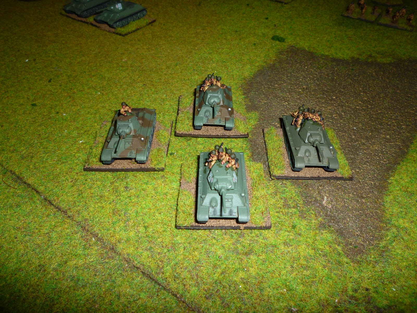 Santa Clarita Wargamer: Pithead Miniatures Soviet tank riders
