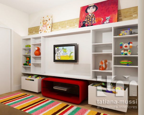 Tatiana Mussi Arquitetura E Interiores Sala De Tv E Brinquedos