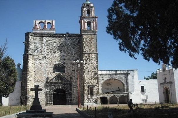 colonialmexico: Tochimilco: the Open Chapel