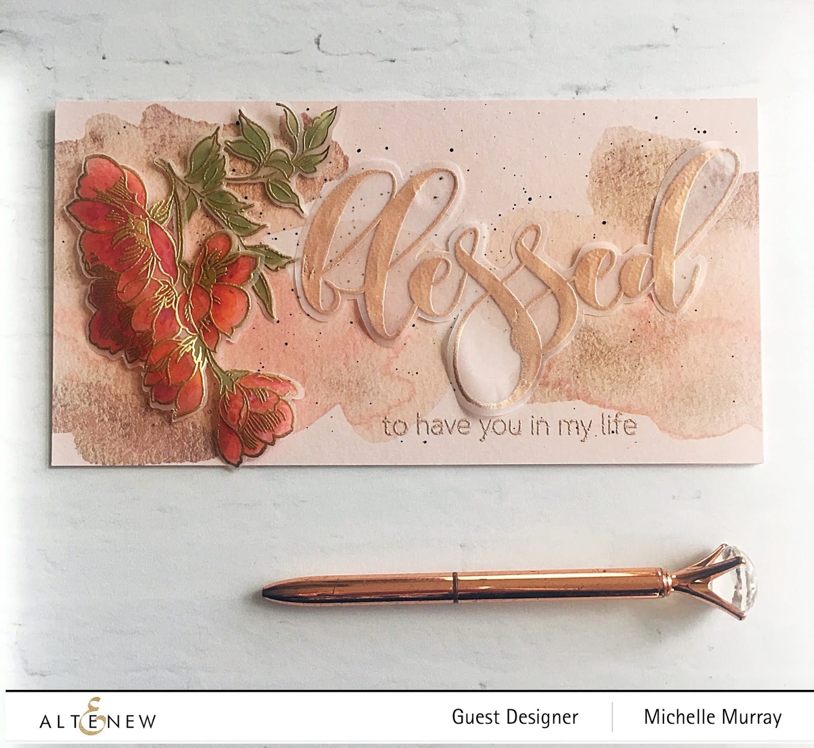 Michelle - Two Ls: Altenew July 2019 Stamp/Die/Stencil/Stamping Mat ...