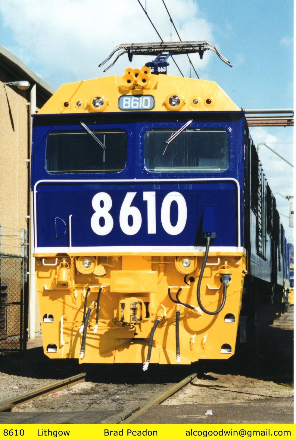 Australian Locomotive Rosters: NSW 86 CLASS SPARKS