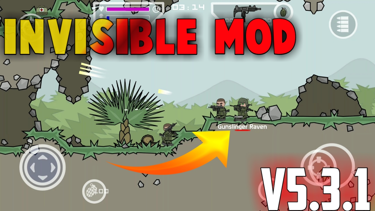 Mini Militia Invisible Hack v5.3.1 | Invisible Mini Militia Hack By ...