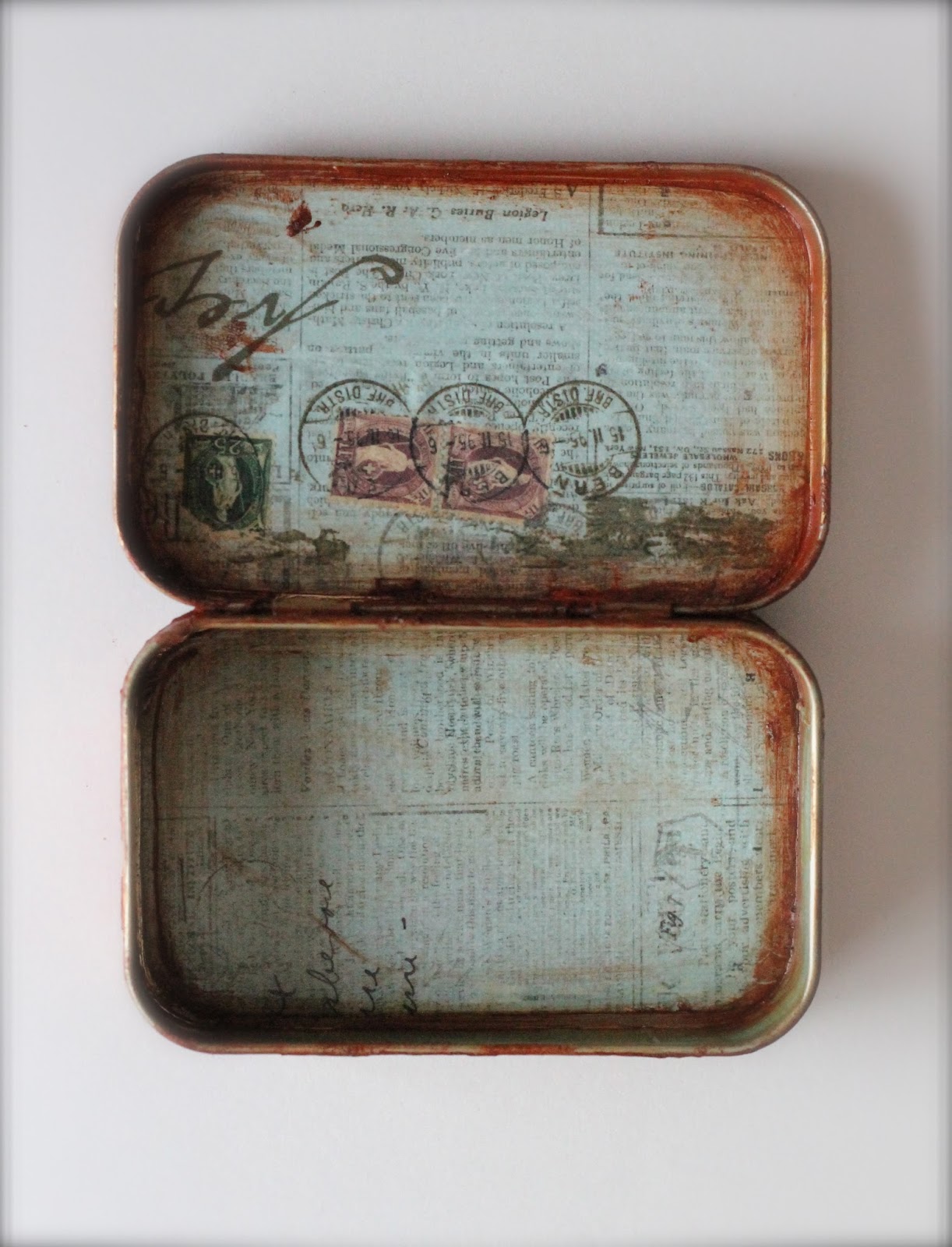 Where Your Treasure Is: Tiny Tin Treasure Boxes