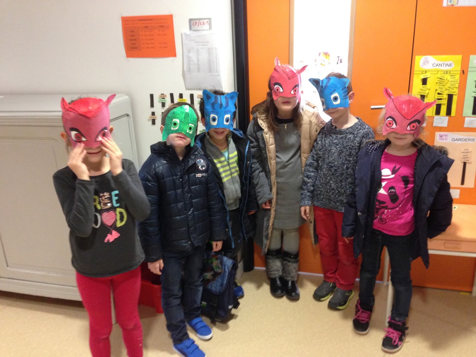 La boite à idées de l' atelier 3B* * *: Masques des pyjamasques / PJMASK