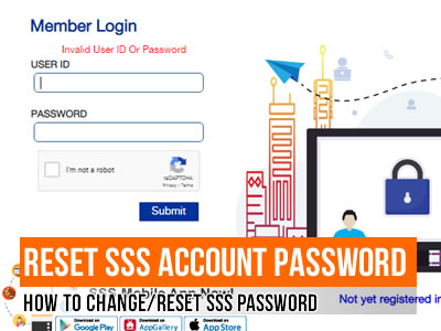 How to Change/Reset SSS Account Password