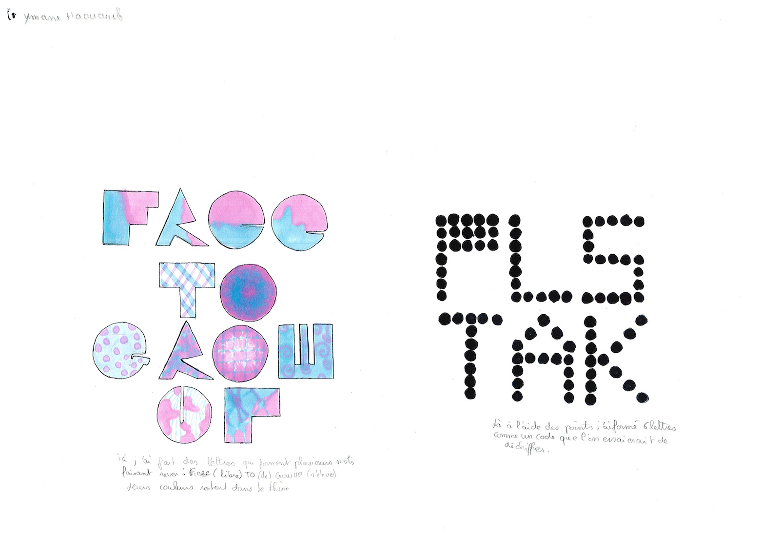 M- DA VEIGA: TRAVAUX // expérimentation typoModule