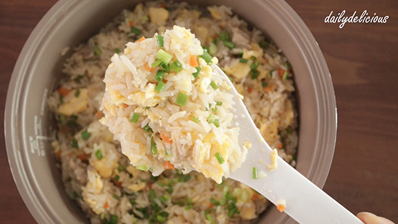 dailydelicious: Rice cooker Fried rice