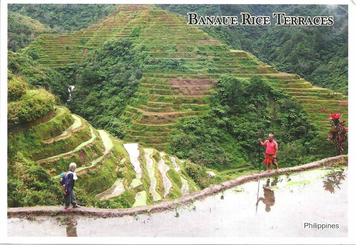 WORLD HERITAGE STAMPS AND POSTCARDS: Philippine : Rice Terraces of the ...