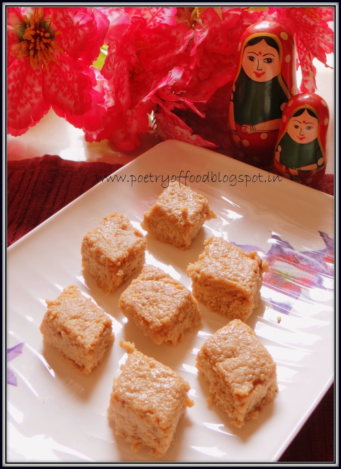 Poetry of Food: Khejur Gurer Kalakand.... Indian Milk Cake with Date ...