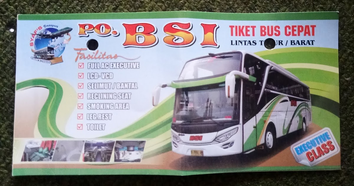 BELAJAR: Tiket Bus