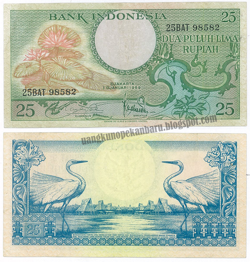 Uang Kuno Koleksi dan Mahar Pernikahan: Pecahan 25 Rupiah