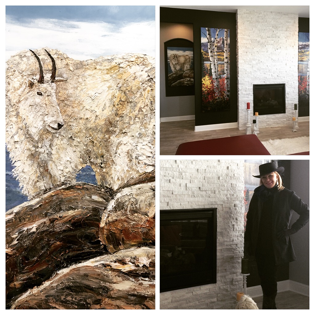 Aspen Paintings by Contemporary Aspen Artist Jennifer Vranes, Birch ...