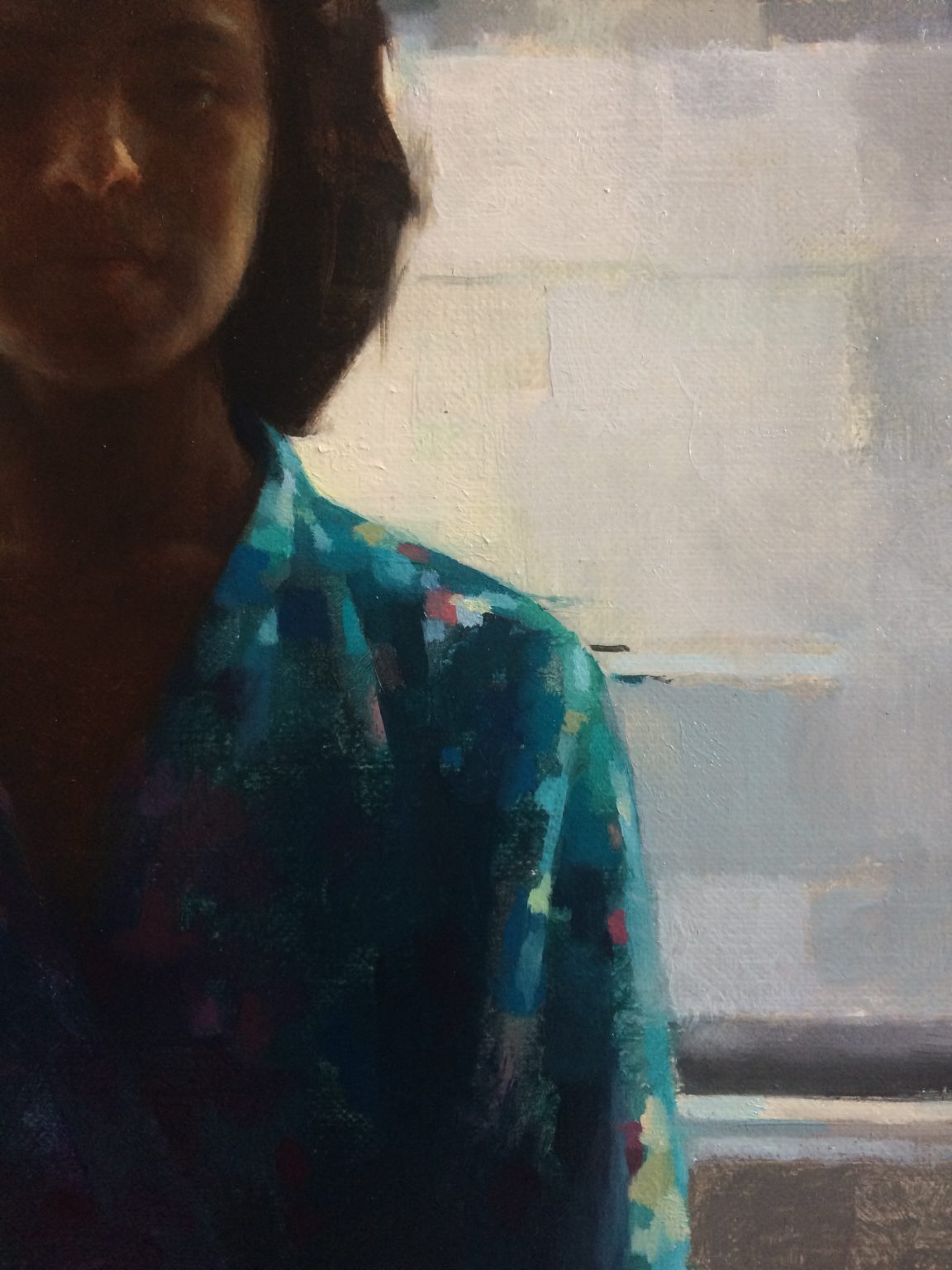 Michelle TULLY (American, 1972) | Catherine La Rose ~ The Poet of Painting