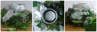 alles biggi!: Tutorial: Efeukranz und Upcycling-Windlicht