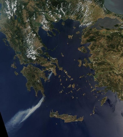 BREAKING - Major fire breaks out near Neapoli, Laconia - Local villages ...