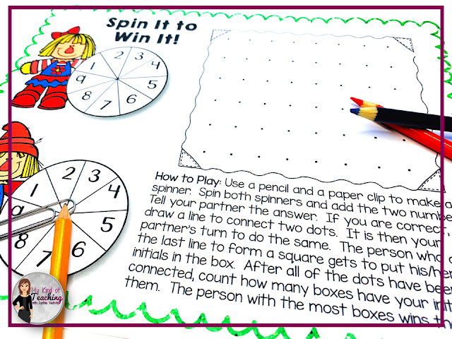 My Kind of Teaching: Addition and Subtraction Fact Fluency Games