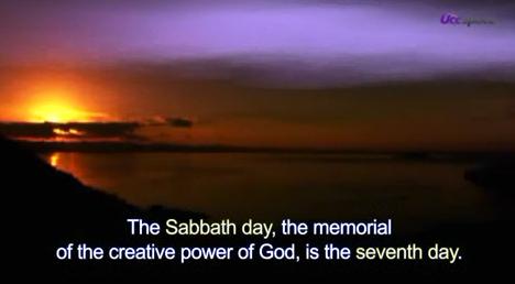 the The Sabbath started along with the Creation stands for a ...