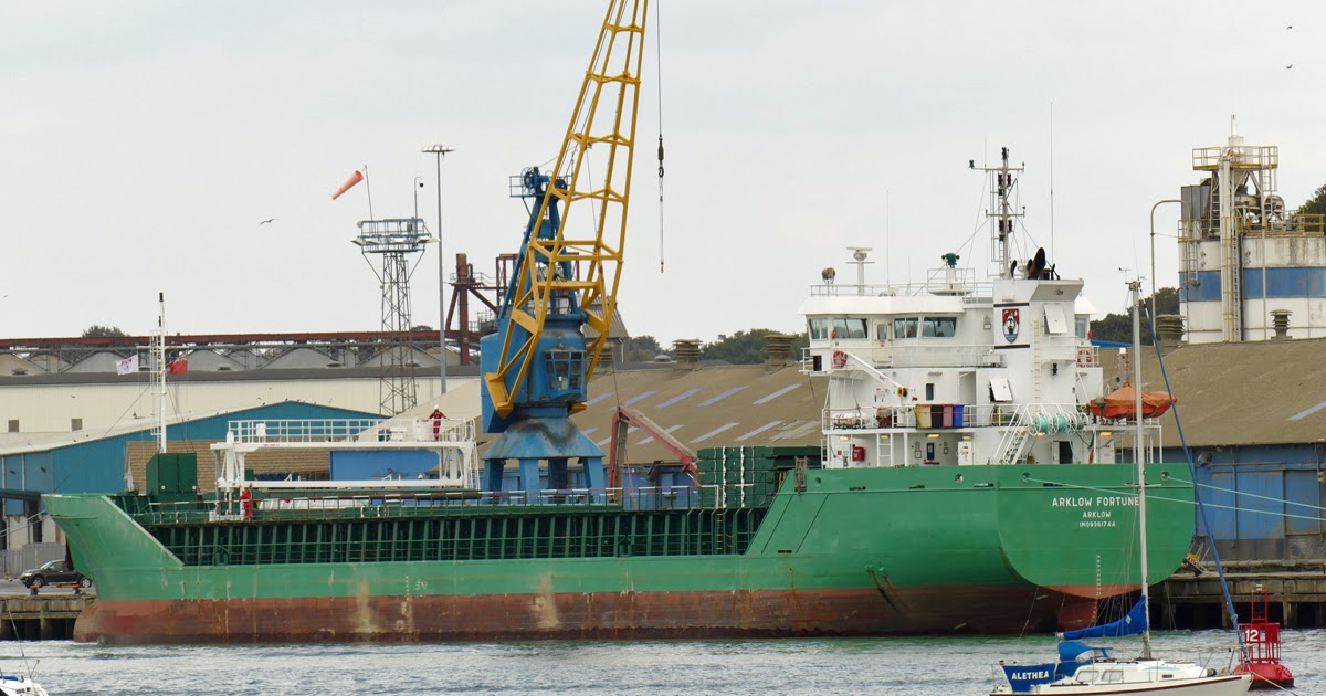 UK Shipping: ARKLOW FORTUNE seen at Ipswich 02/09/2020