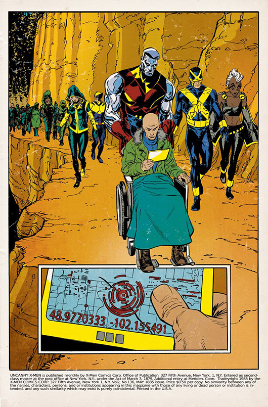 Liberadas as páginas da HQ dos X-Men mostradas no filme Logan ...