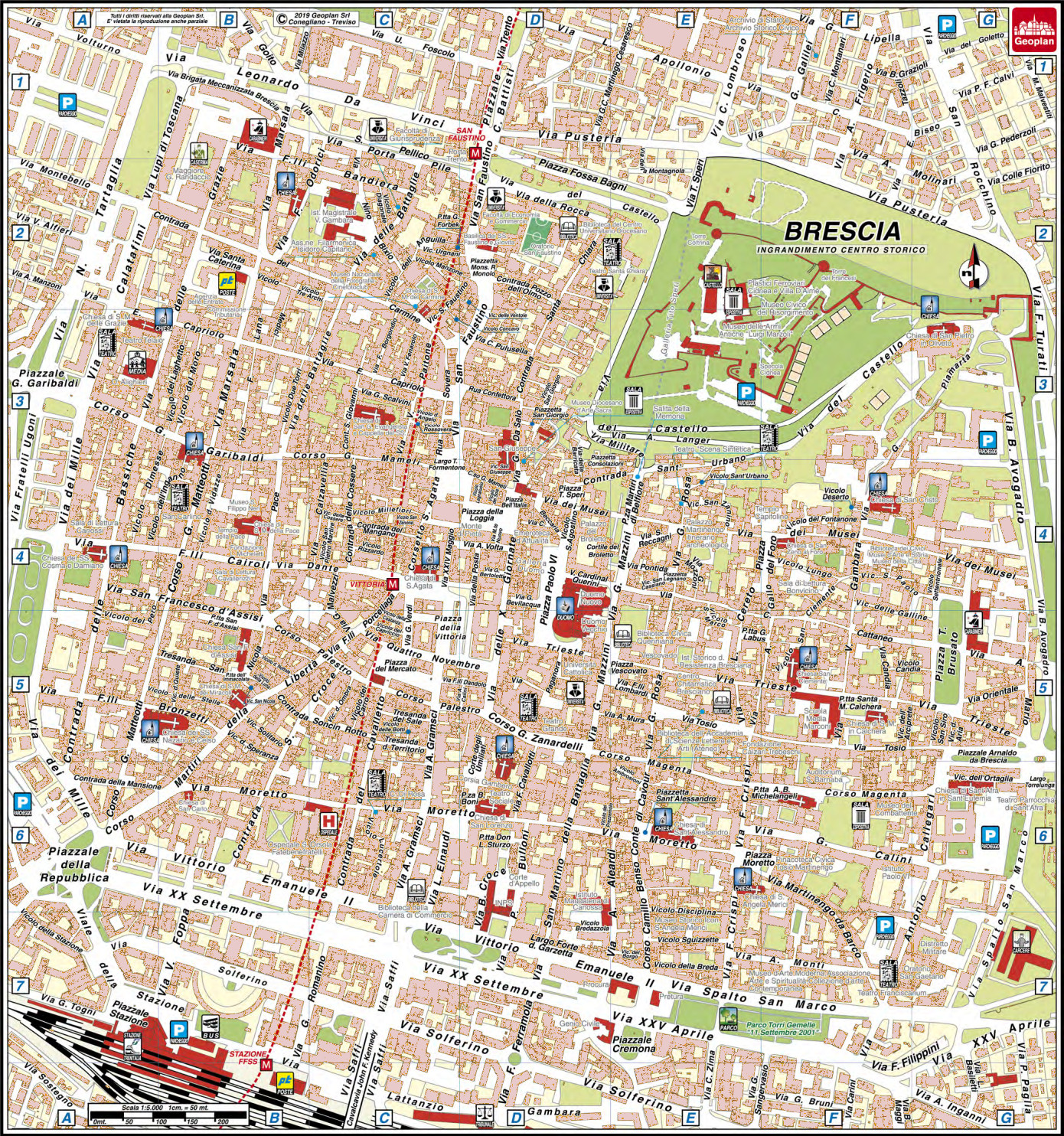 Fogliata Srl Brescia Italy Map