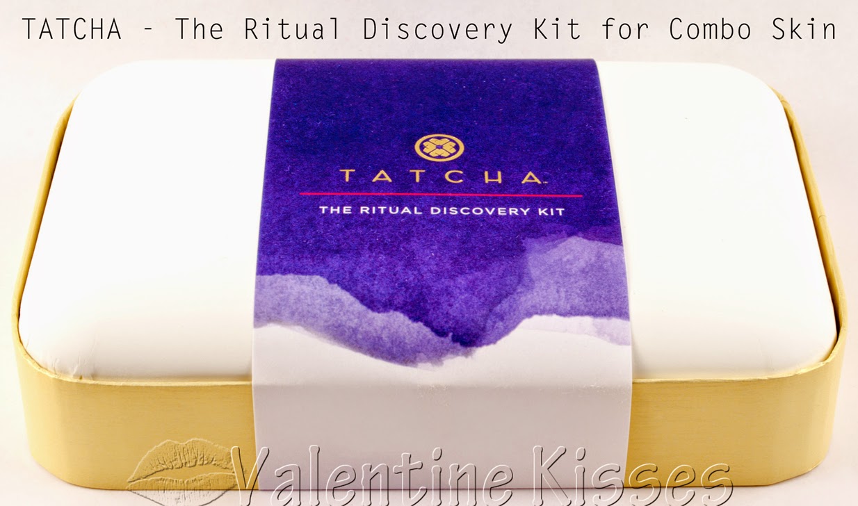 Valentine Kisses: TATCHA The Ritual Discovery Kit for Normal Skin: swatches, reviews!